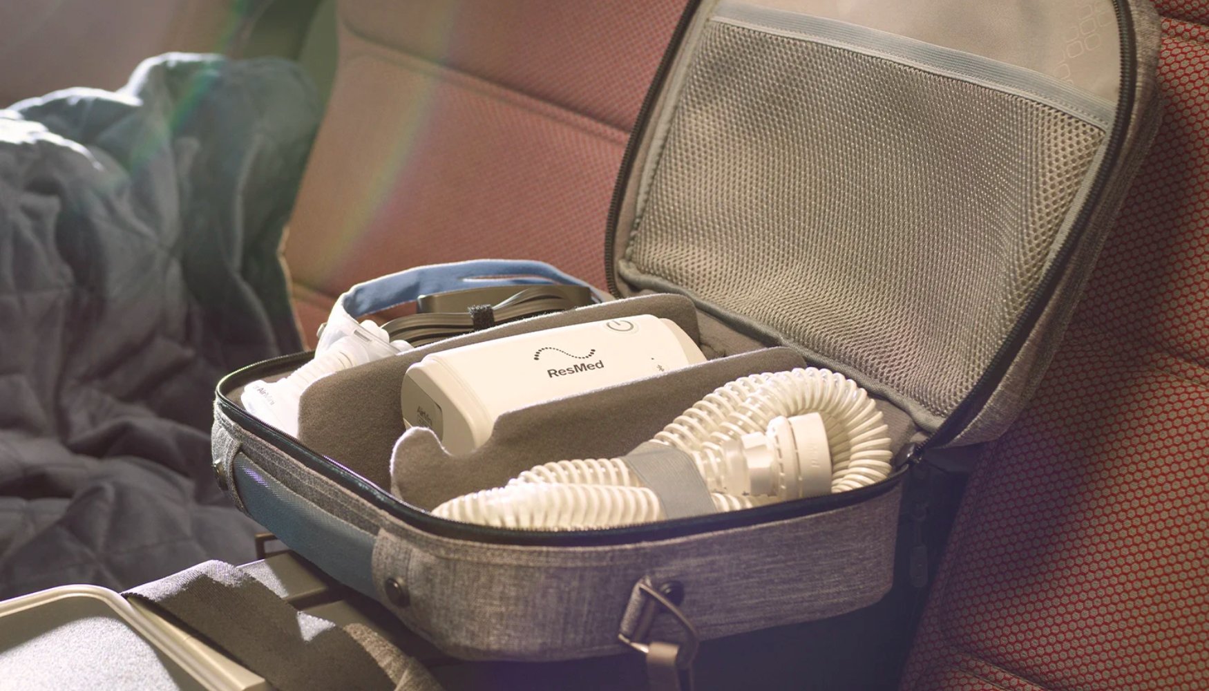 Sac de voyage pour machine CPAP | Clinique Somnos – Cliniques Somnos